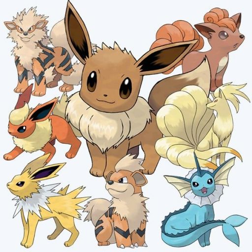 TODOS LOS POKEMON PERRO QUE EXISTEN y sus evoluciones